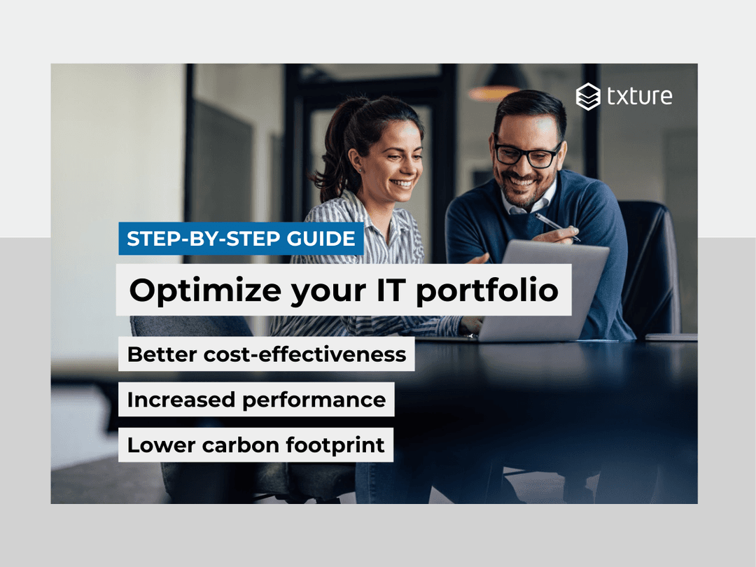 Your guide to optimize your application portfolio - Txture - txture.io