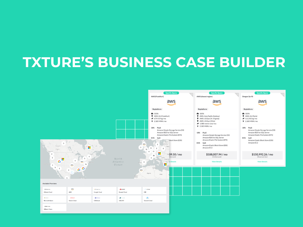 Create a compelling business case for cloud migration with Txture ...