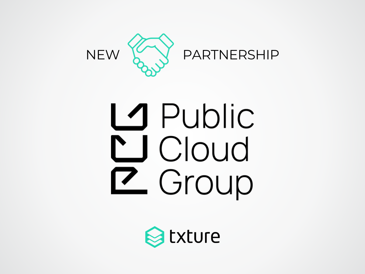 Partnership with Public Cloud Group - txture.io